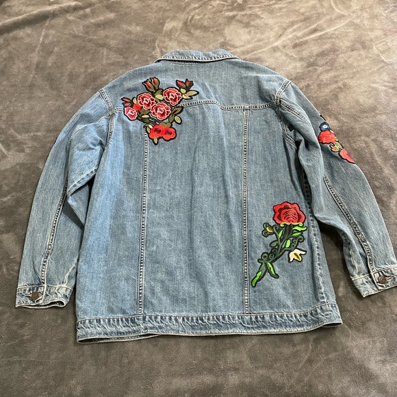 Cello | Jackets & Coats | Cello Jean Jacket Floral Iron Ons | Poshmark